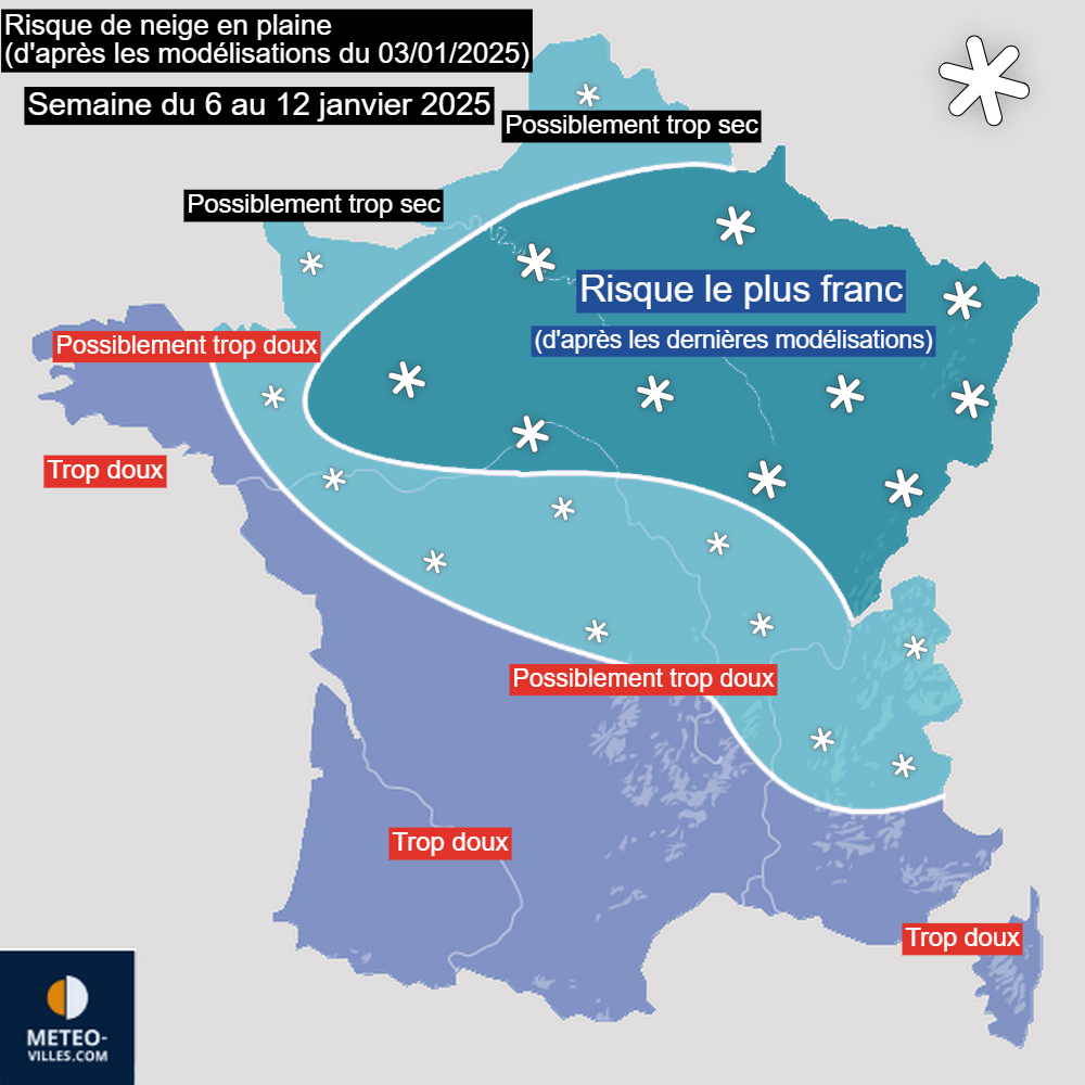 Actualités météo: Quels sont les nouveaux risques de neige pour les prochains jours en France ...